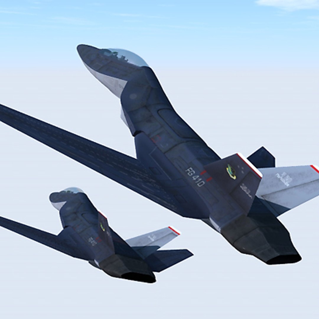 Cyclone 10 Planes Fighter 3d Obj