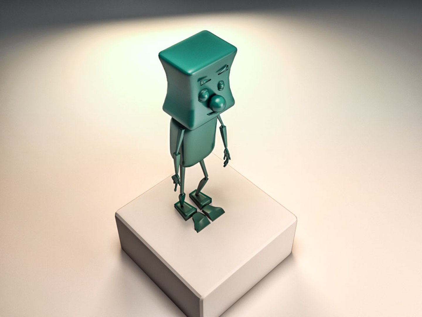 Toon Robot Model - TurboSquid 1398038