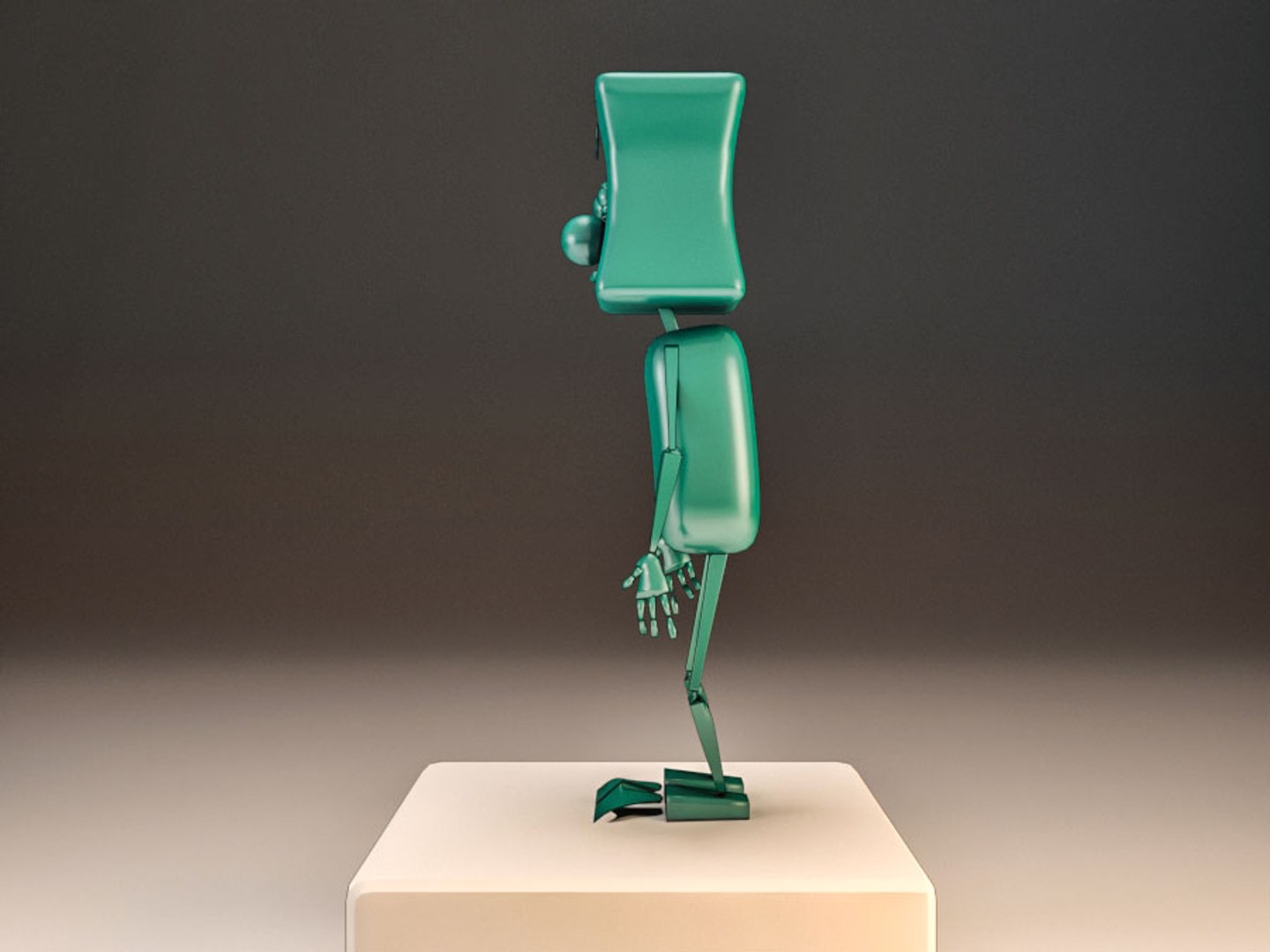 Toon Robot Model - TurboSquid 1398038