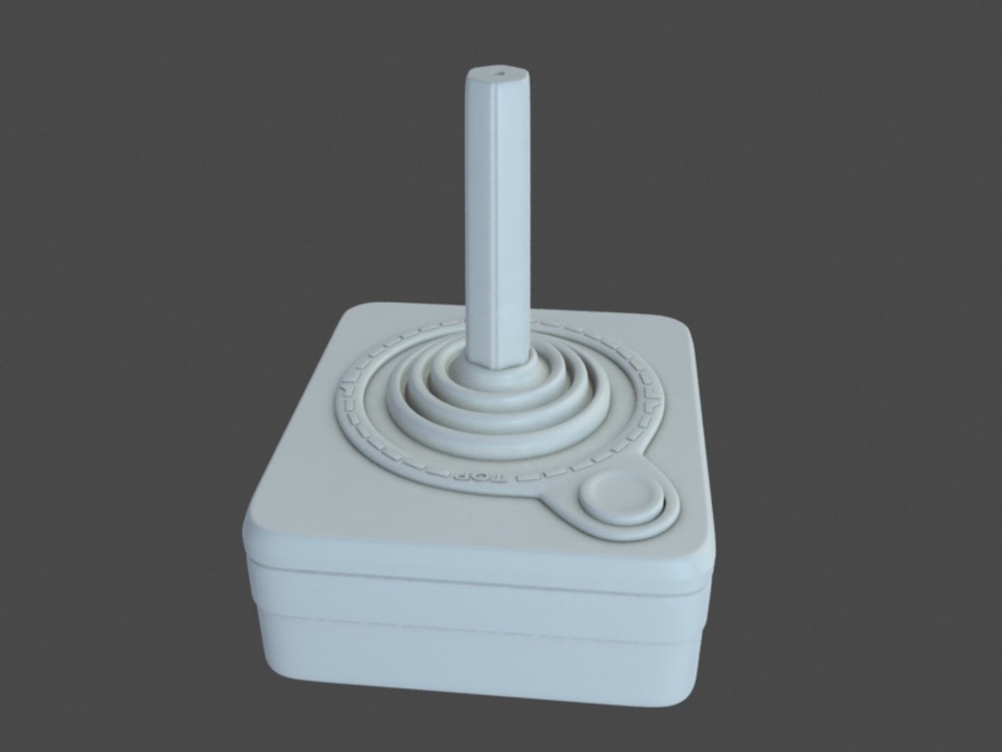 Atari joystick 3D - TurboSquid 1215197