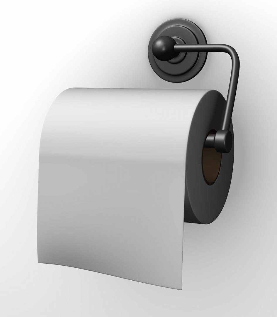 toilet holder 3d model