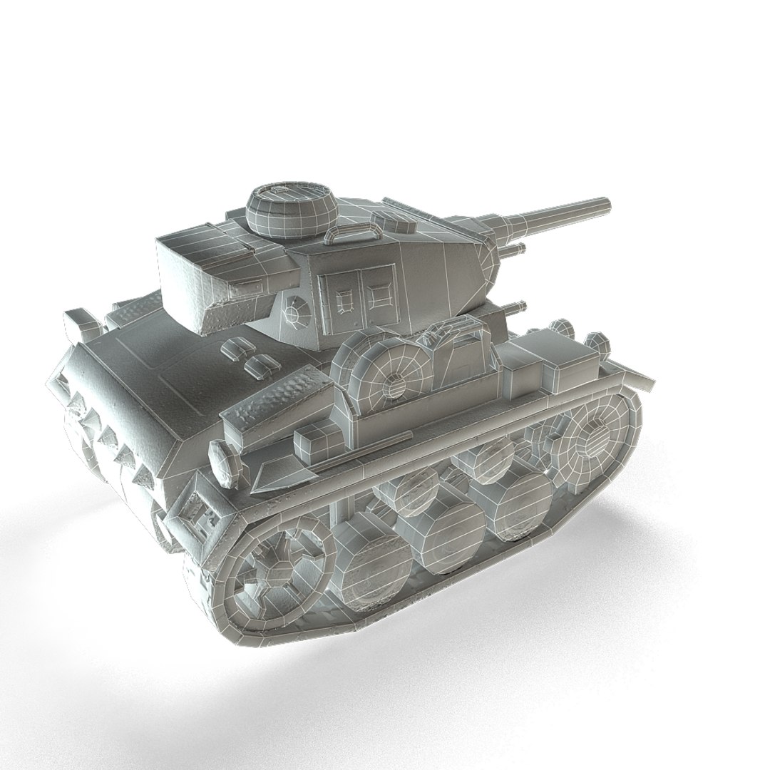 Cartoon Panzer Iii 3D Model - TurboSquid 1215255