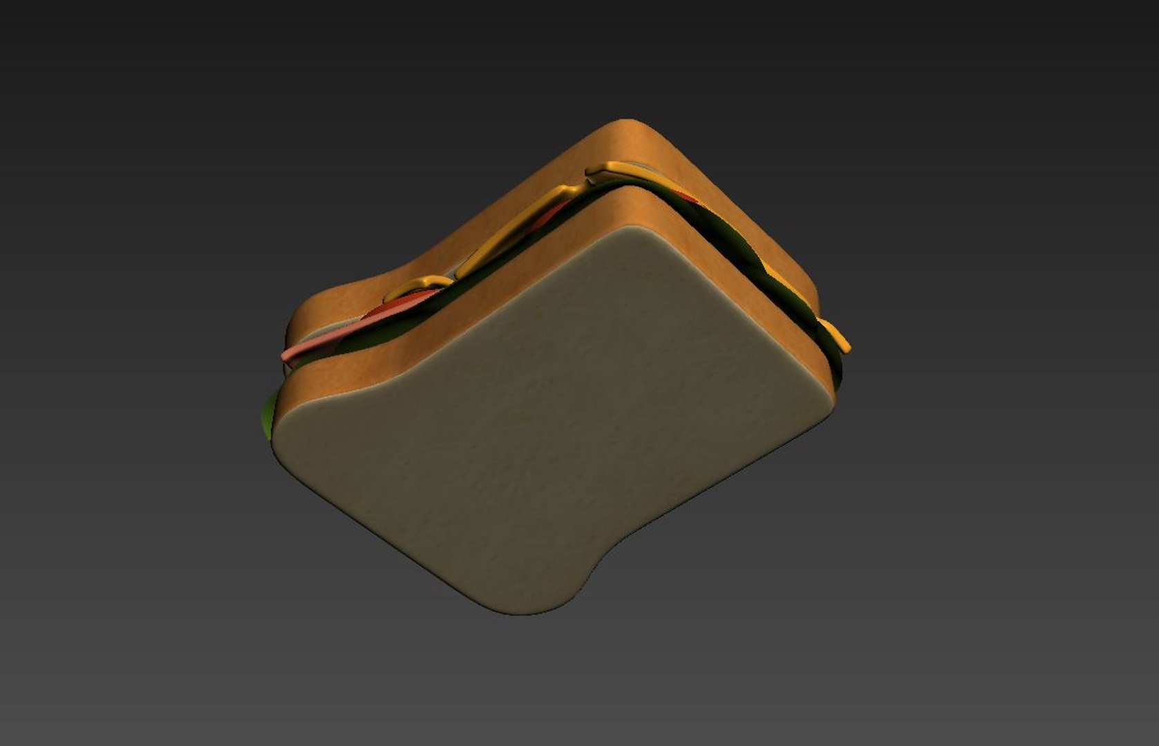 3D Food Sandwich - TurboSquid 1281740
