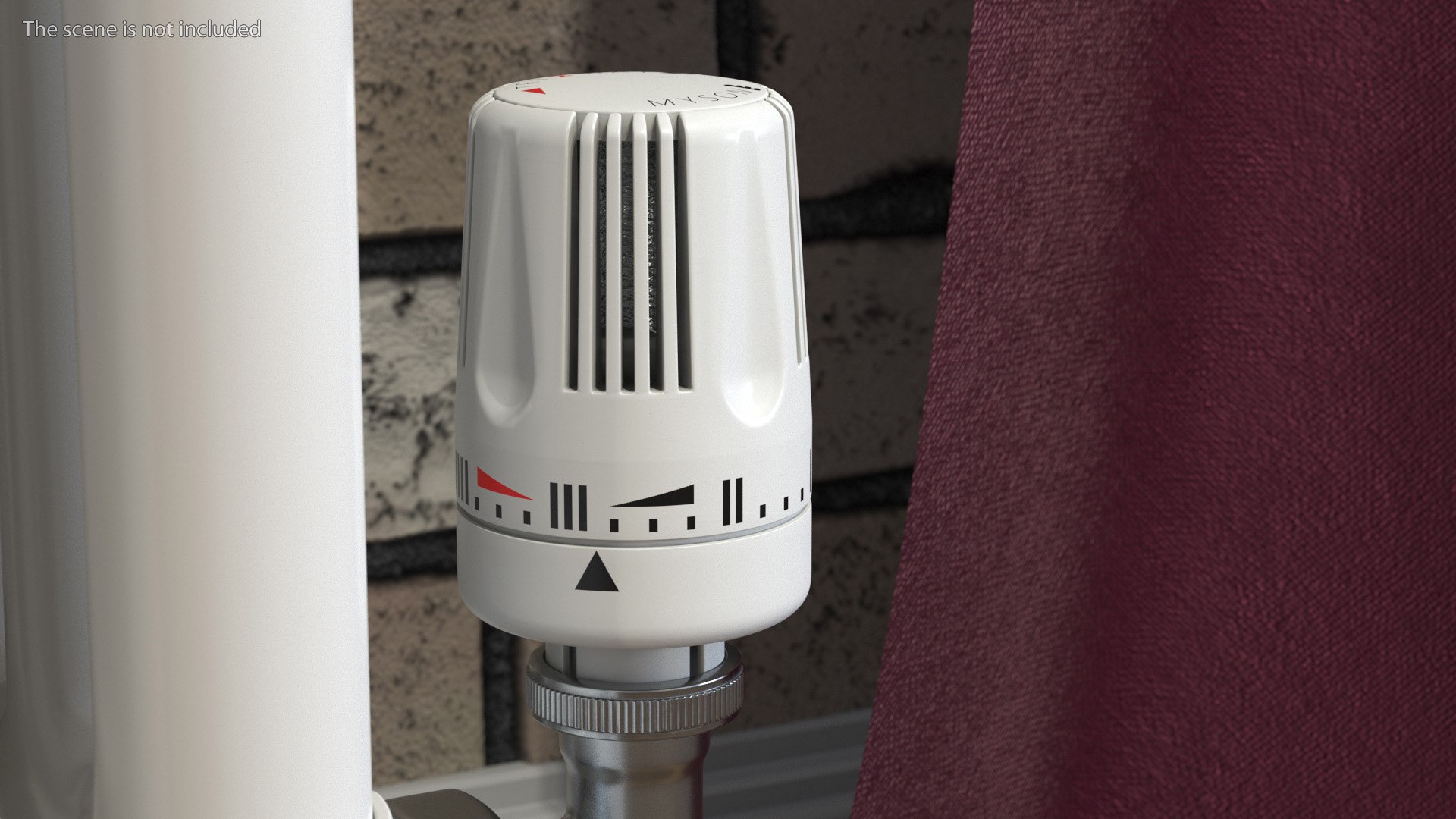 Thermostatic Radiator Valve-Head 3D Model - TurboSquid 1987634