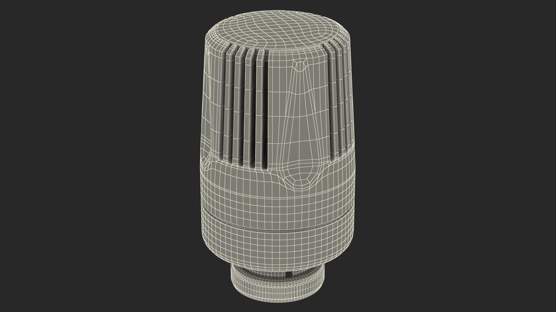 Thermostatic Radiator Valve-Head 3D Model - TurboSquid 1987634