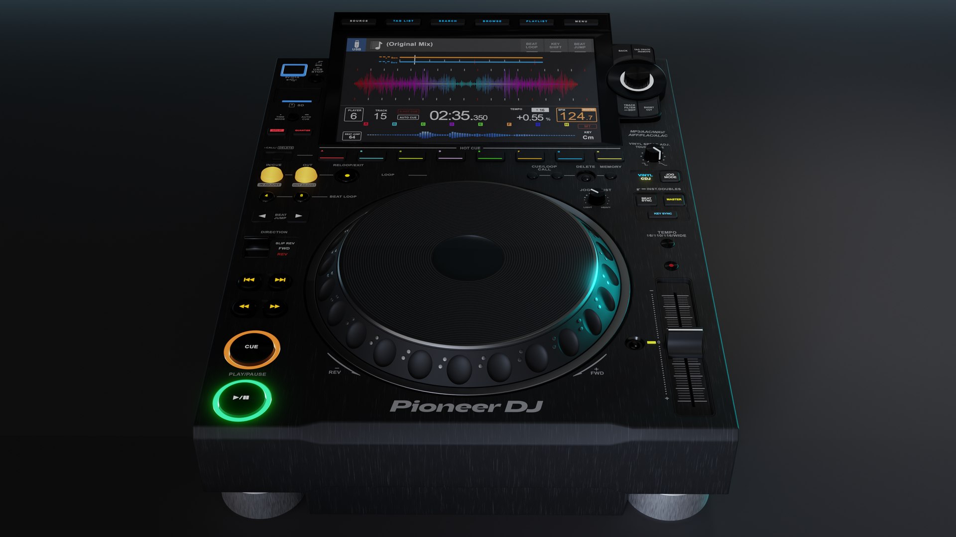 DJ Set Music 3D Model - TurboSquid 2263418