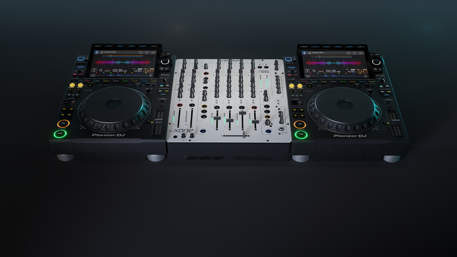 DJ Set Music 3D Model - TurboSquid 2263418