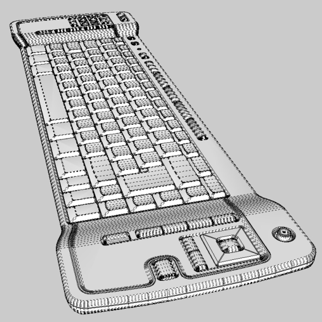 3d model media center keyboard