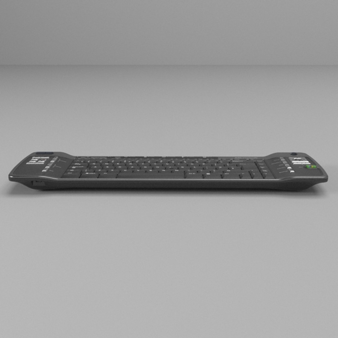 3d model media center keyboard