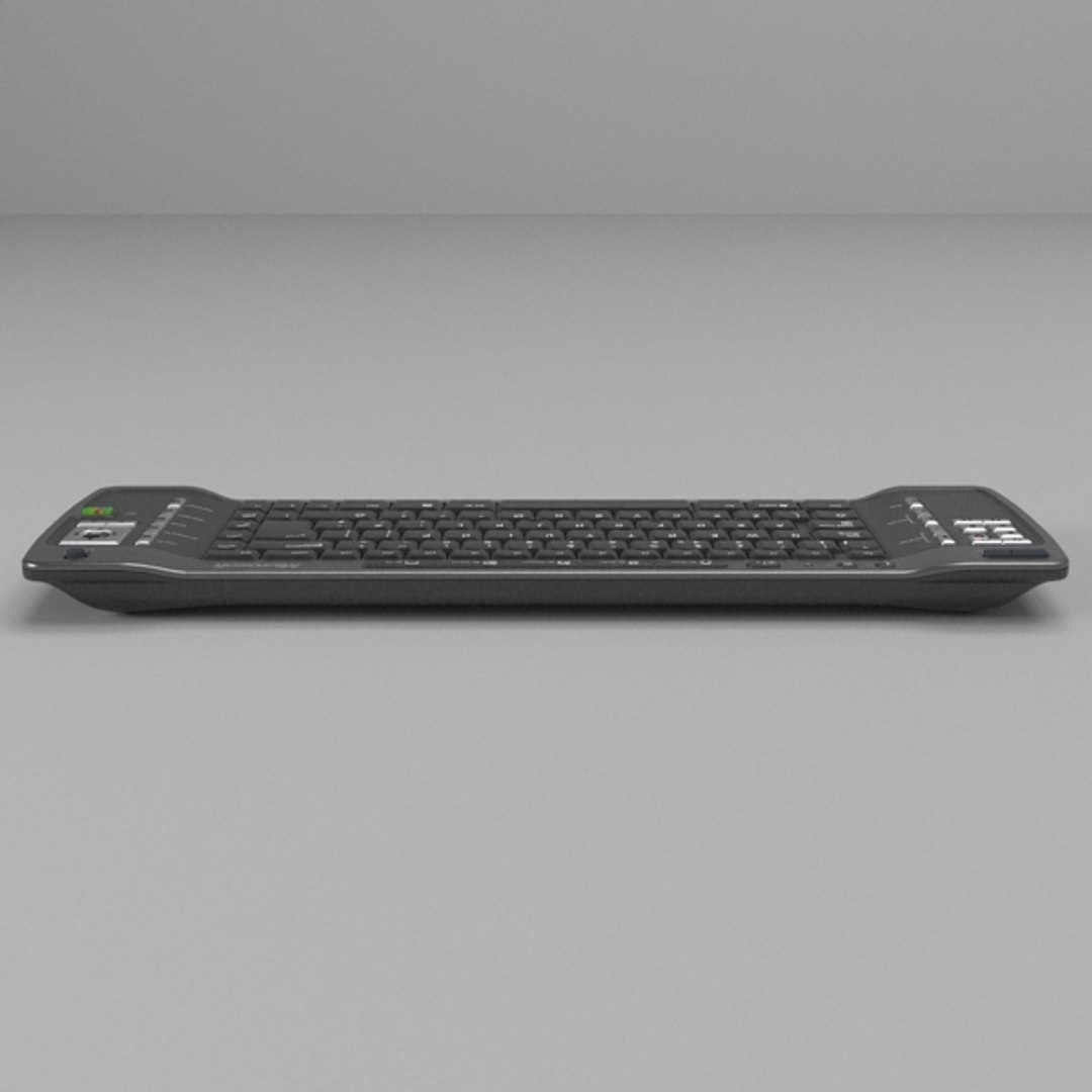 3d model media center keyboard