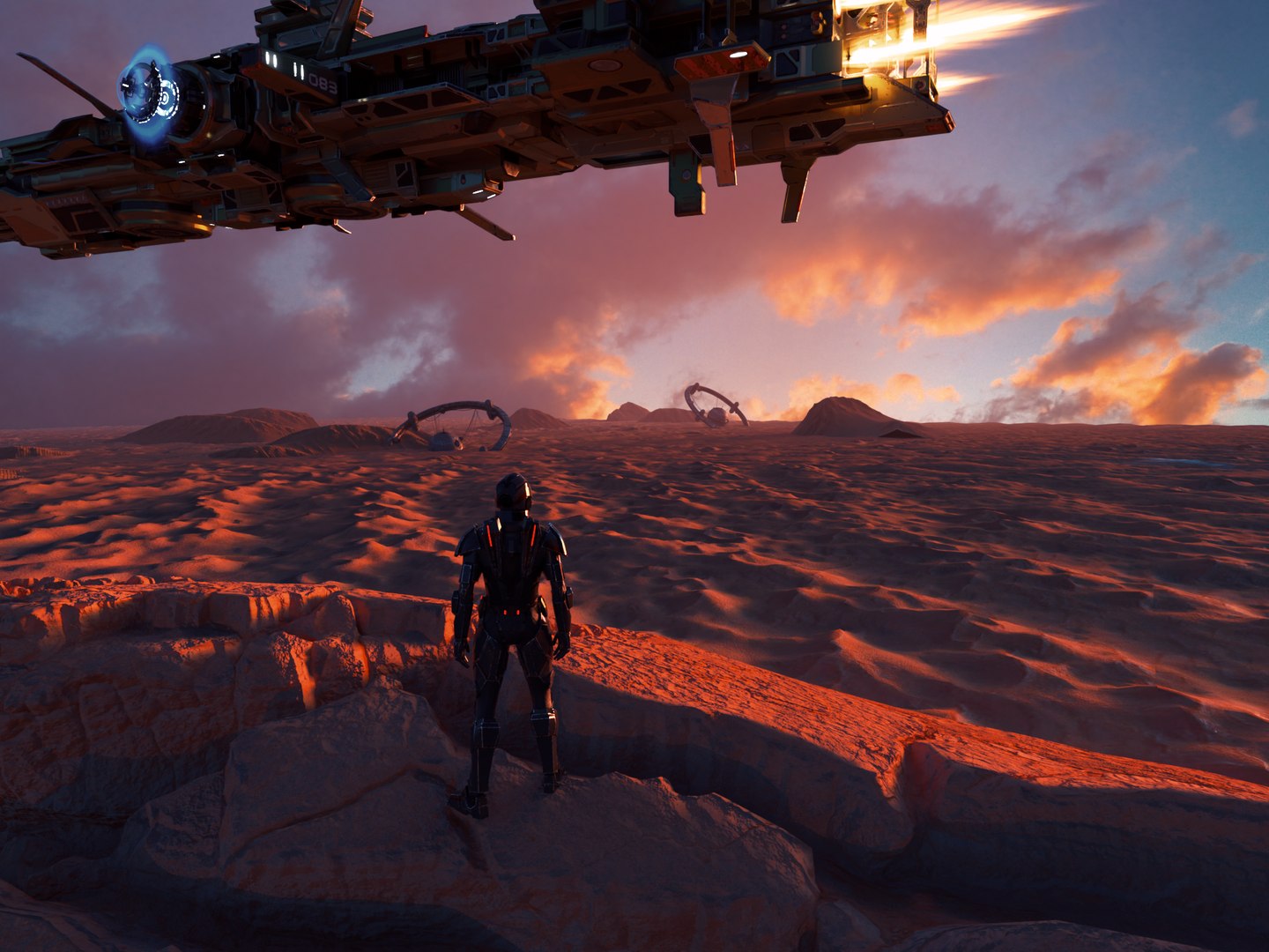 3D Model C4D Octane Render MARS SPACE SCENE - TurboSquid 1730595