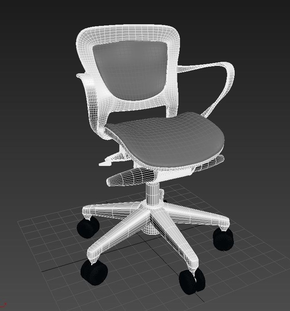 3d studio scene office chairs