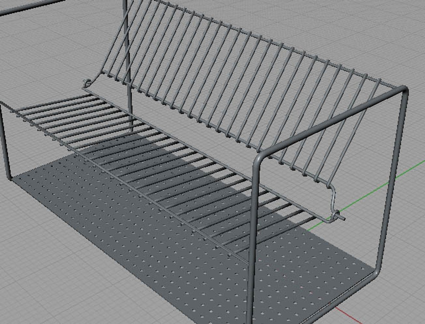 3d Kitchen Dishes Rack Model