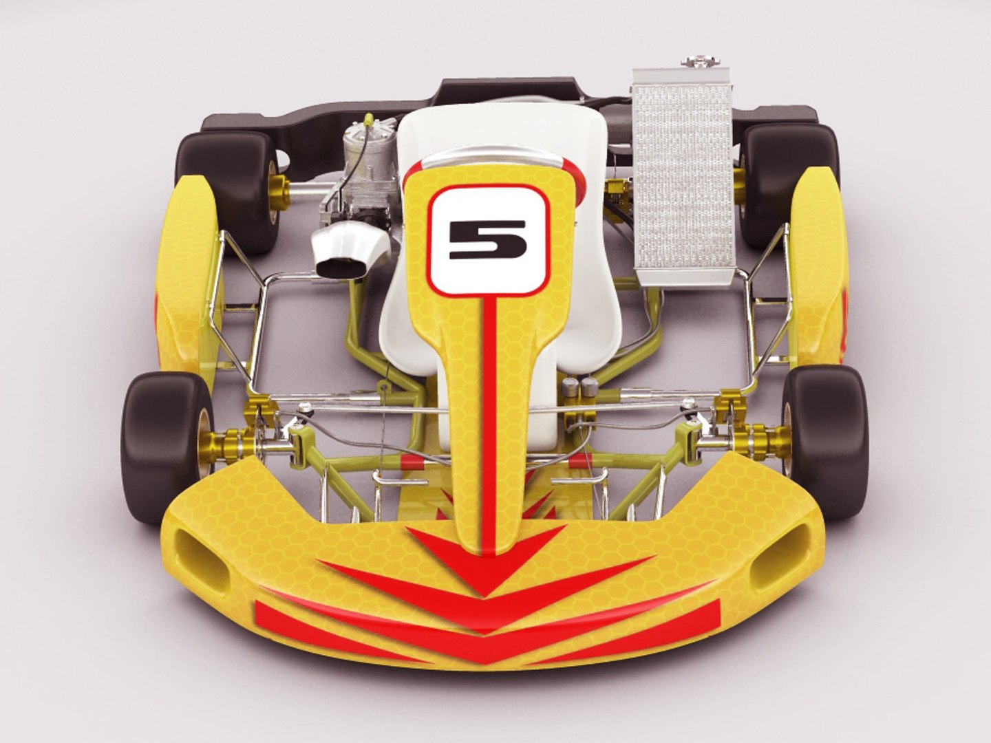 Go-kart Materials Gokart 3ds
