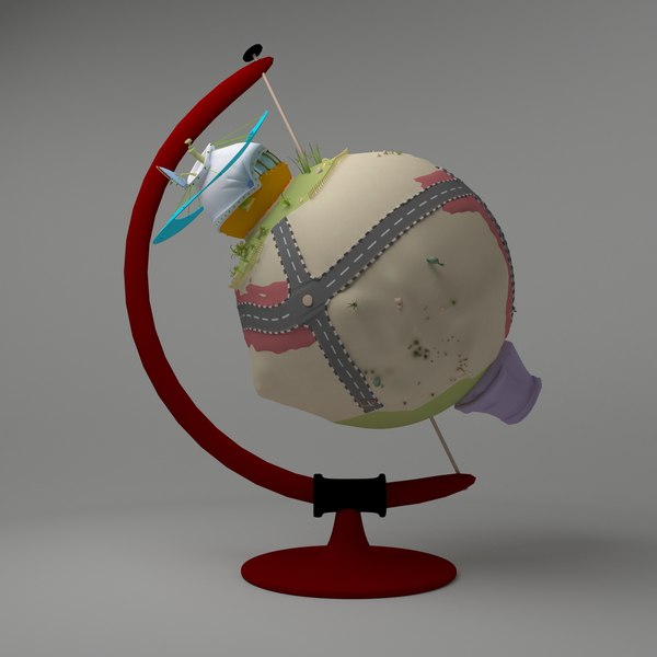 Cartoon Planet 3D Models for Download | TurboSquid