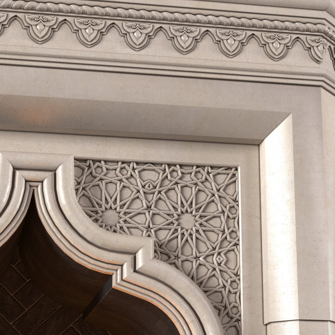 3D Model Arabic Fireplace Oriental Style 3D Model - TurboSquid 1909462