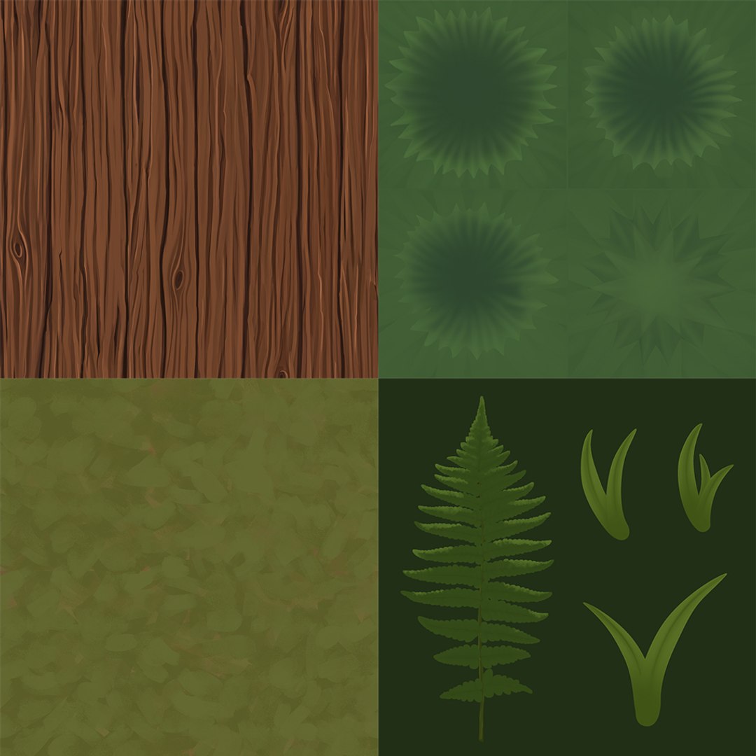 3D Model Forest Scene - TurboSquid 1726118