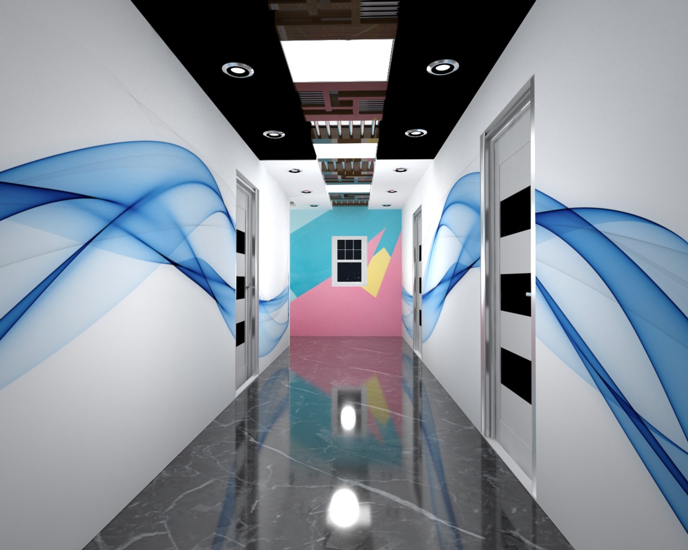 3D Design Ceiling - TurboSquid 1621448