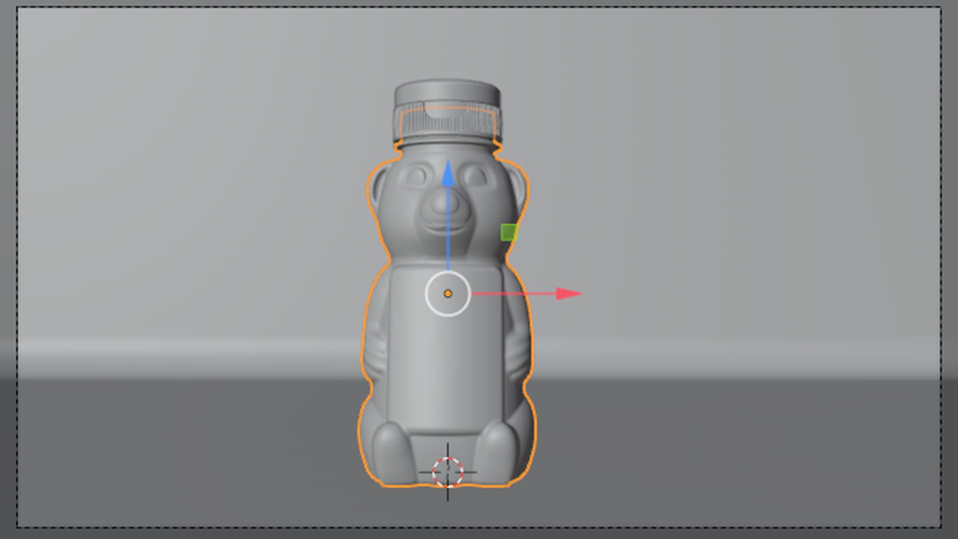 3D Model Bear Shaped Bottle With Honey 3d Model - TurboSquid 2115463