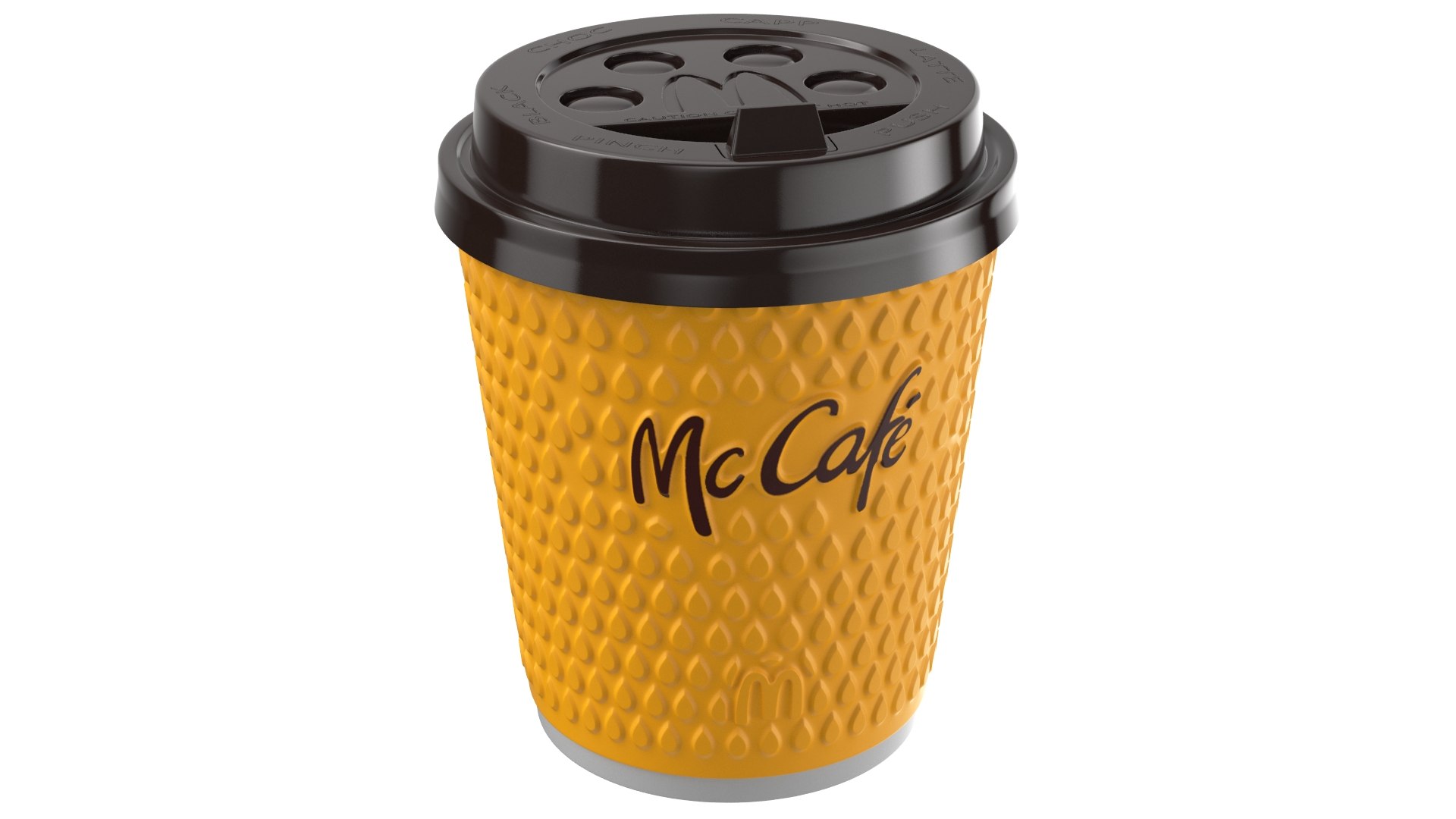 3D Two Detailed McDonalds Cups Model - TurboSquid 2041709