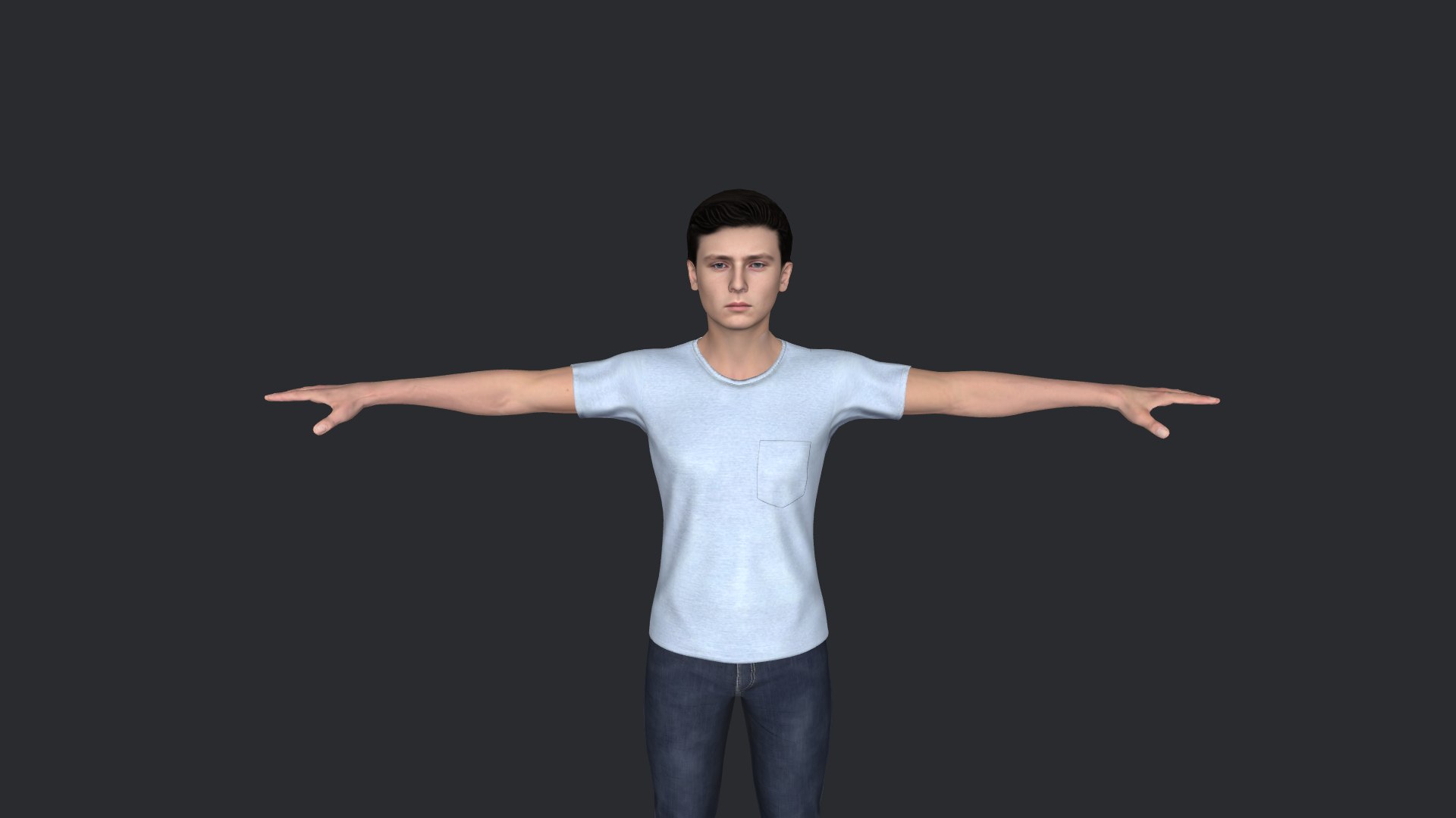 3D Model Barron Trump Hyper Realistic Full Body Fully Rigged 3D ...