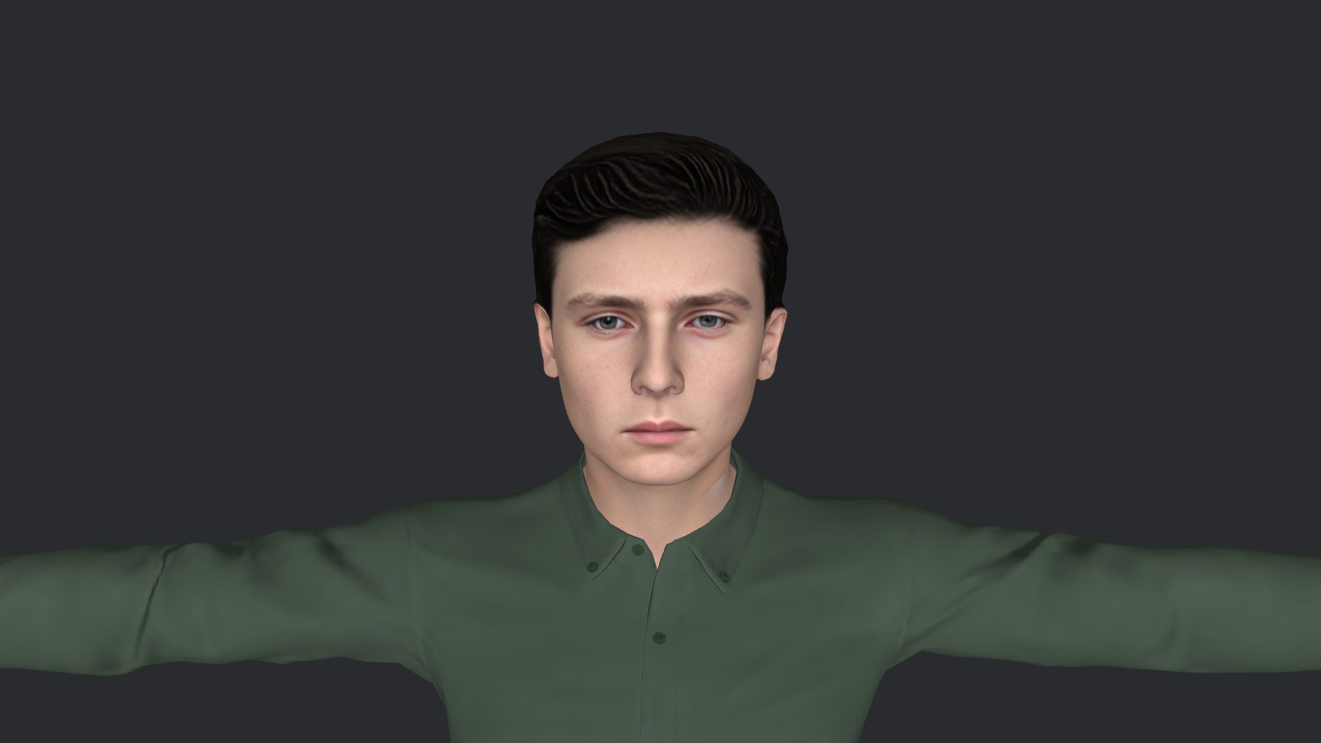 3D Model Barron Trump Hyper Realistic Full Body Fully Rigged 3D ...
