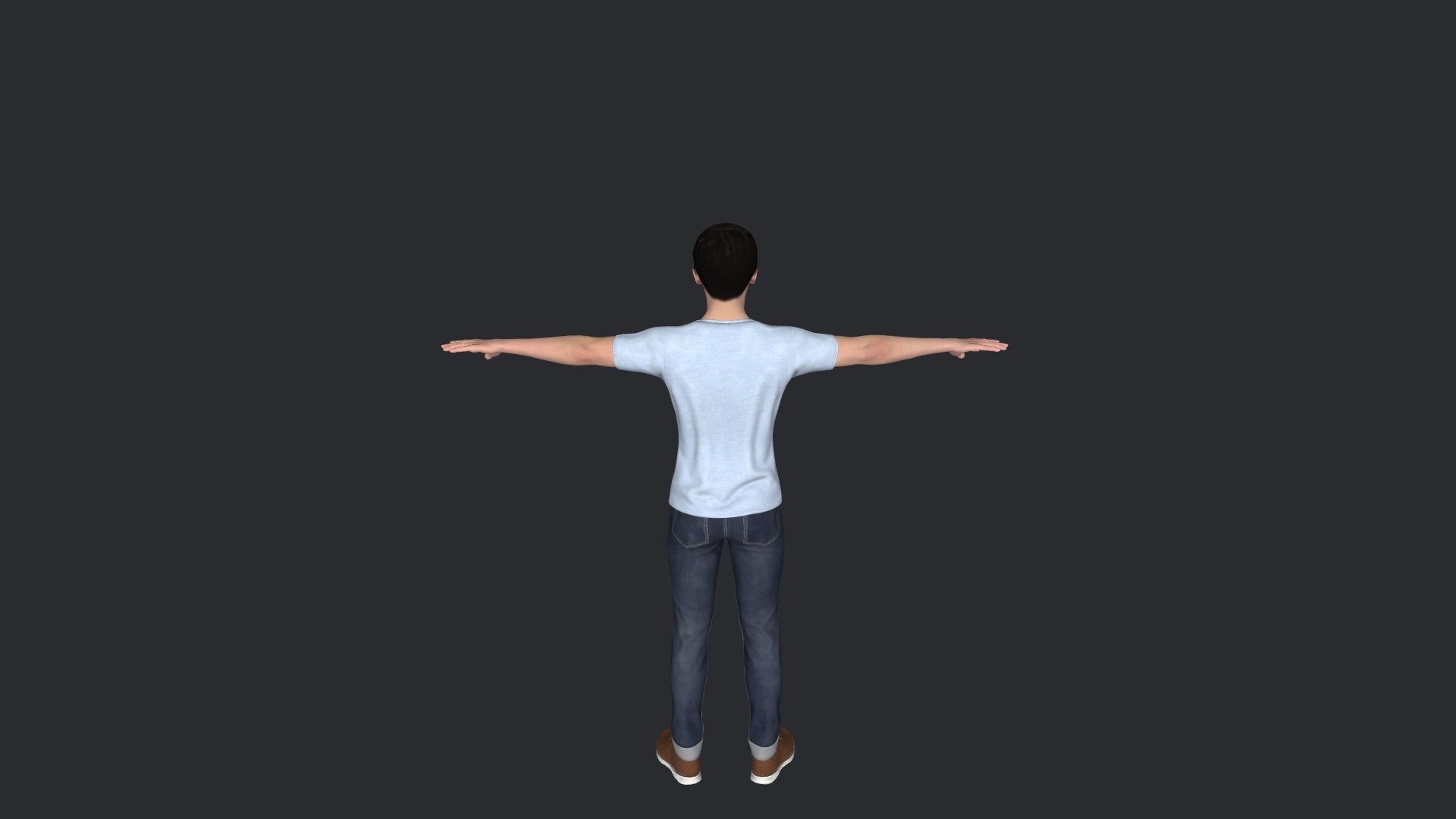 3D Model Barron Trump Hyper Realistic Full Body Fully Rigged 3D ...