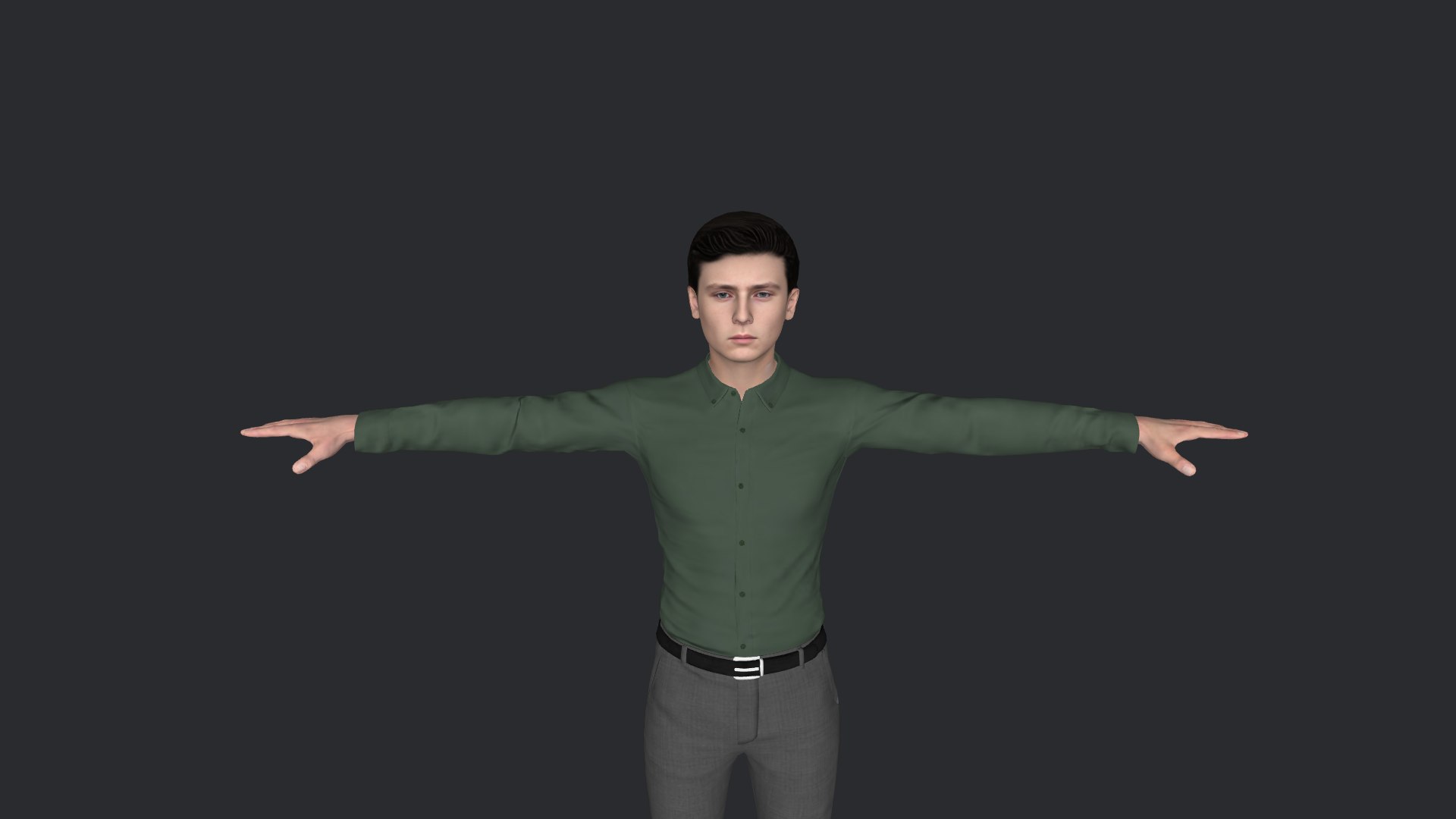3D Model Barron Trump Hyper Realistic Full Body Fully Rigged 3D ...