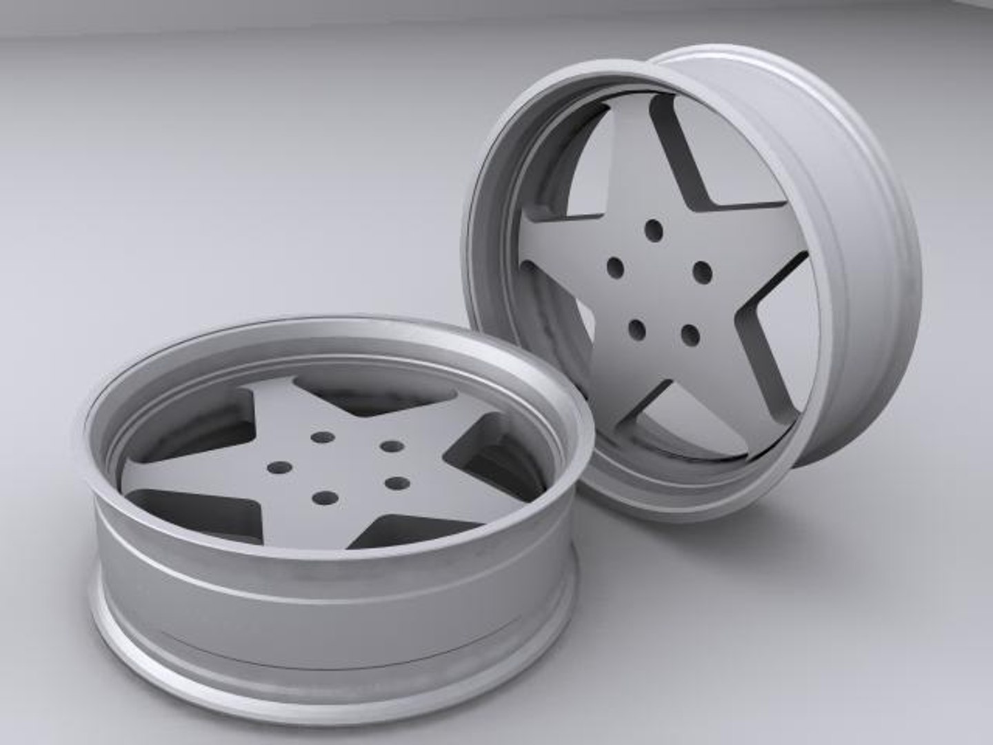 vehicle wheel star rim tire 3d 3ds