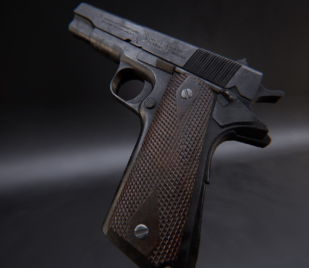 M1911 AAA Game Ready PBR Low-poly 3D Model Model - TurboSquid 2003980