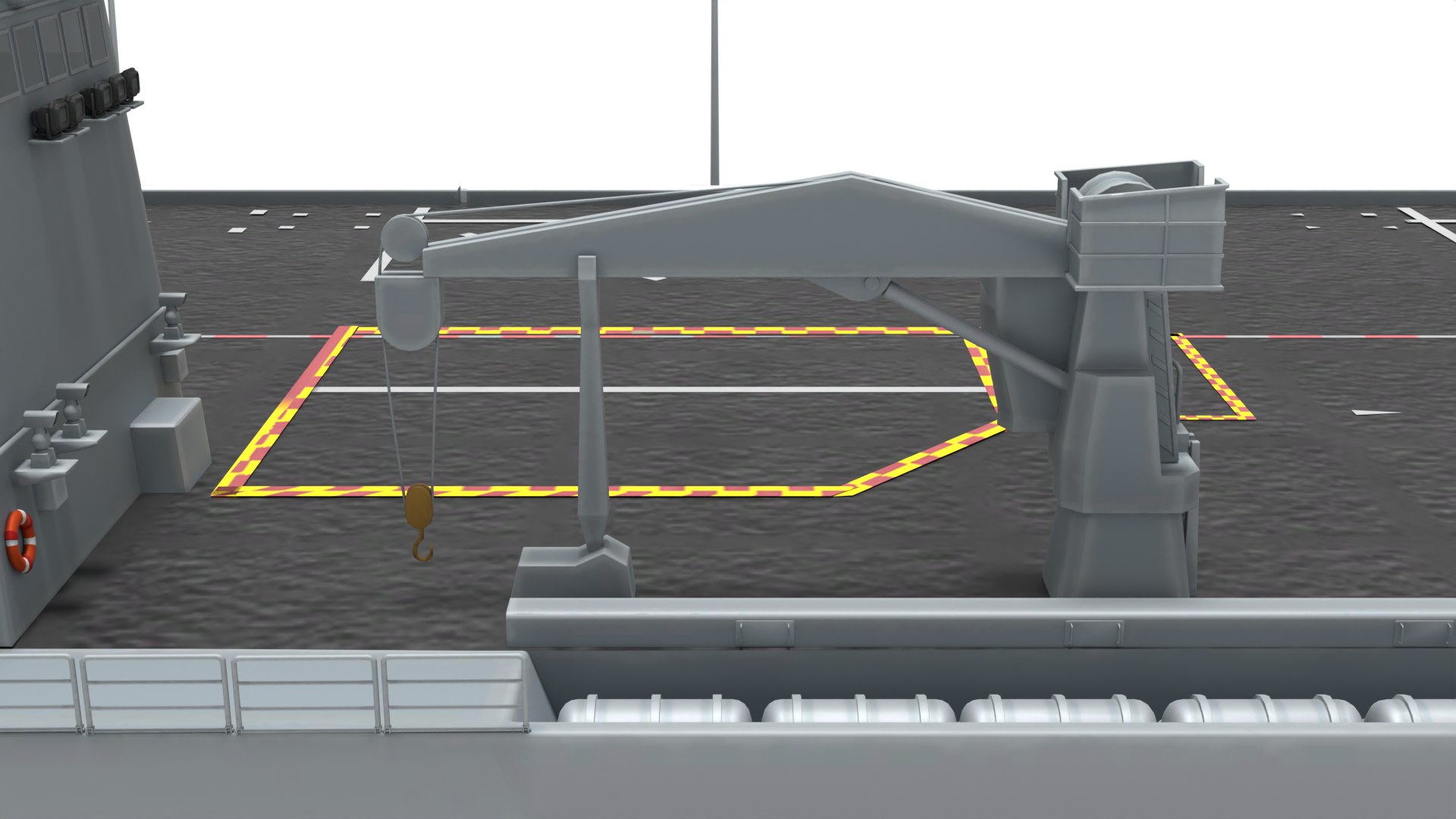Amphibious Transport Ship Dokdo 3D Model - TurboSquid 2244304