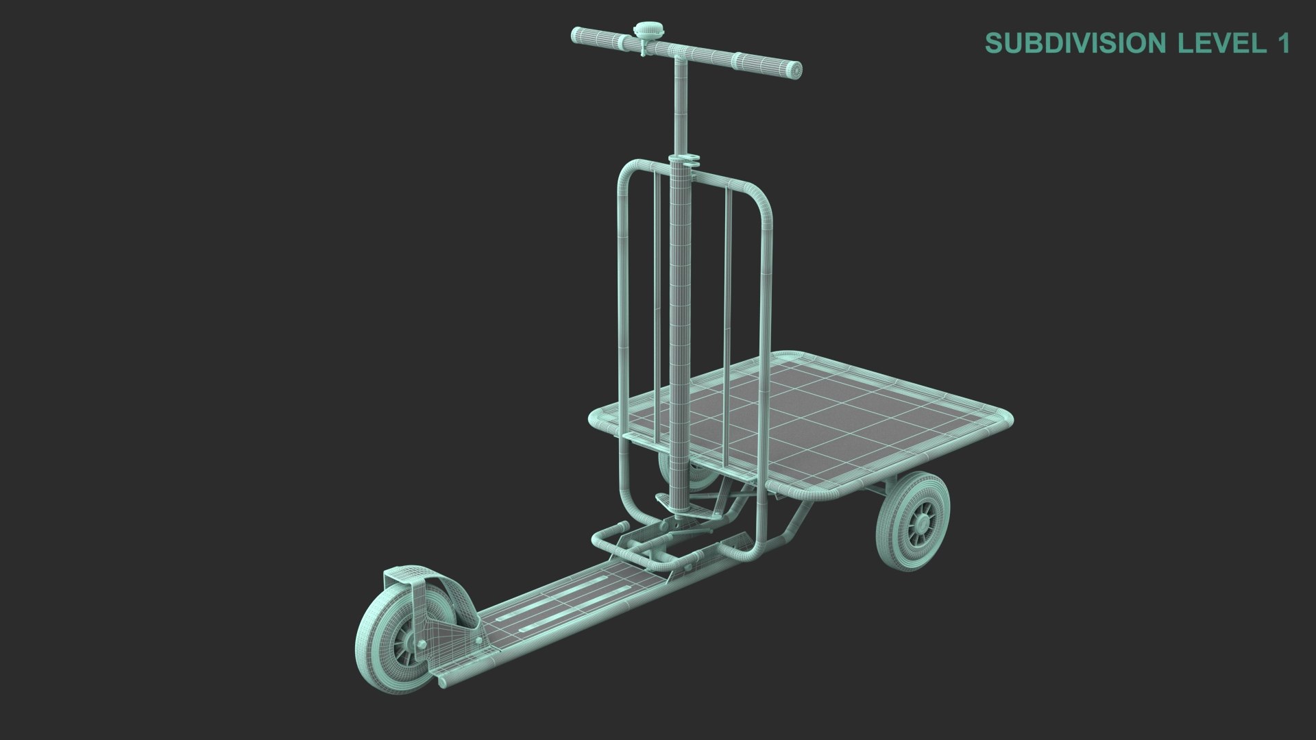 Warehouse Scooter 3D Model - TurboSquid 1990467