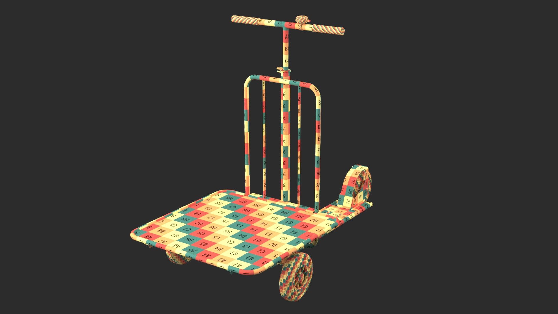 Warehouse Scooter 3D Model - TurboSquid 1990467