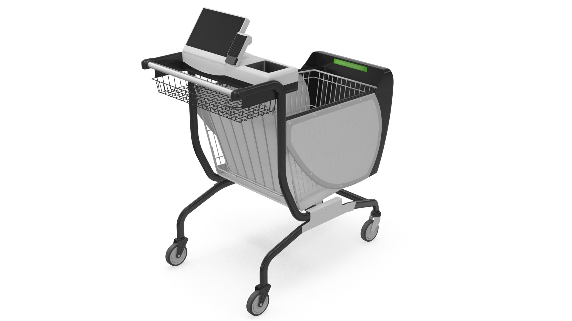 3D Smart Shopping Carts - TurboSquid 1599215