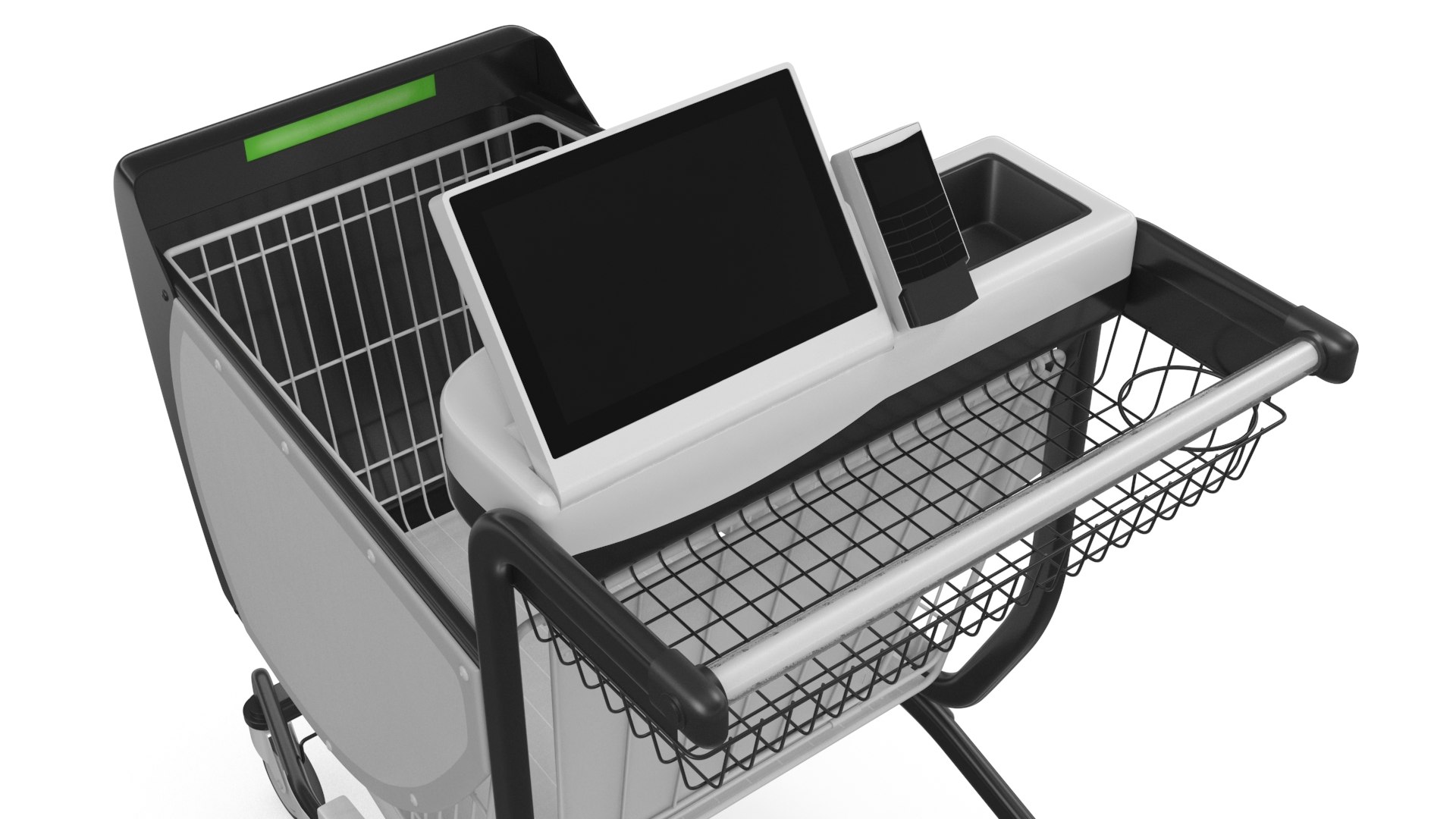 3D Smart Shopping Carts - TurboSquid 1599215