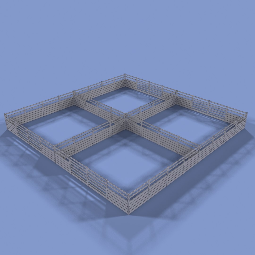 3d Corral Model