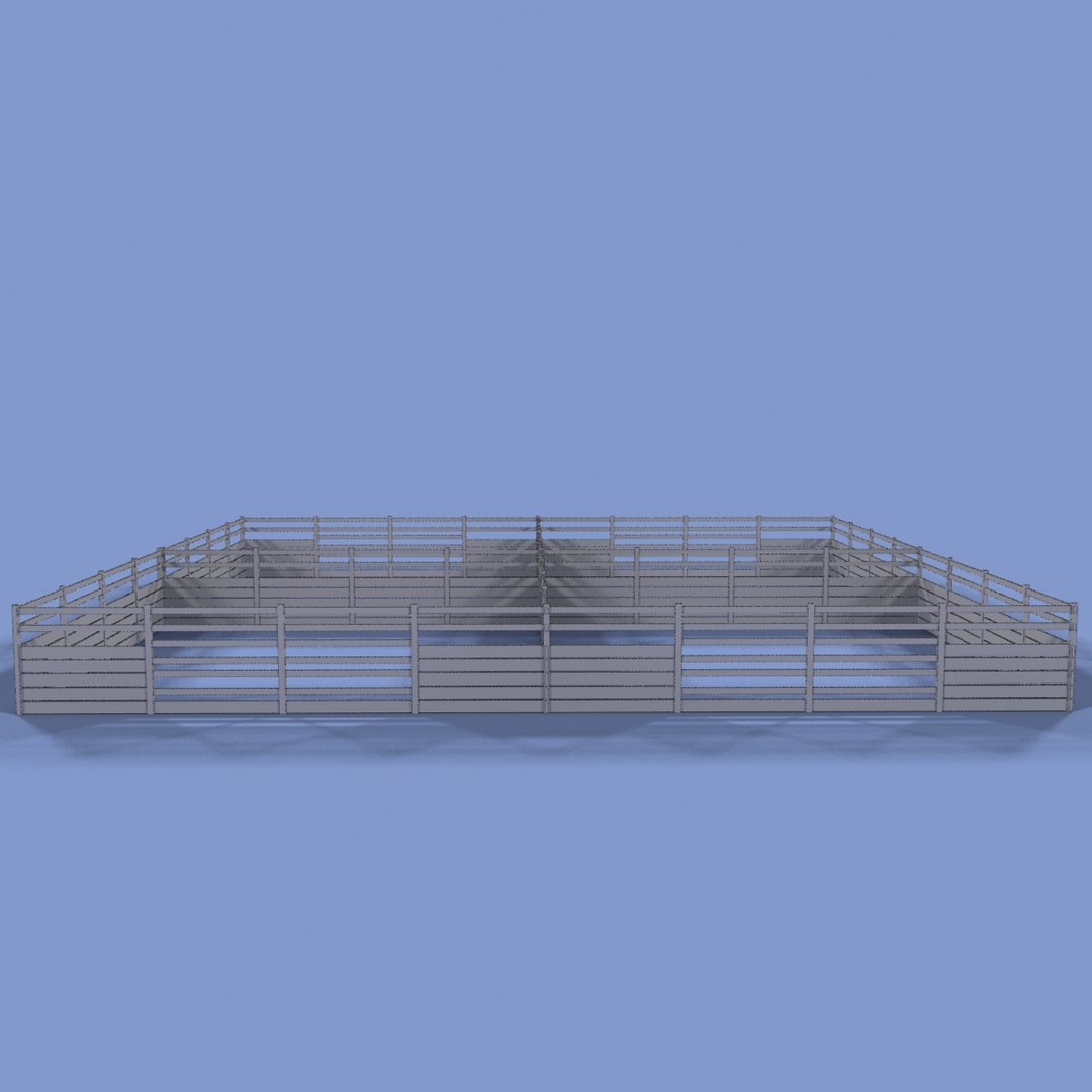 3d Corral Model