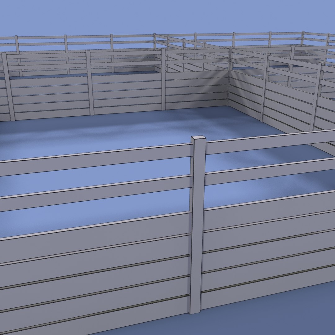 3d Corral Model