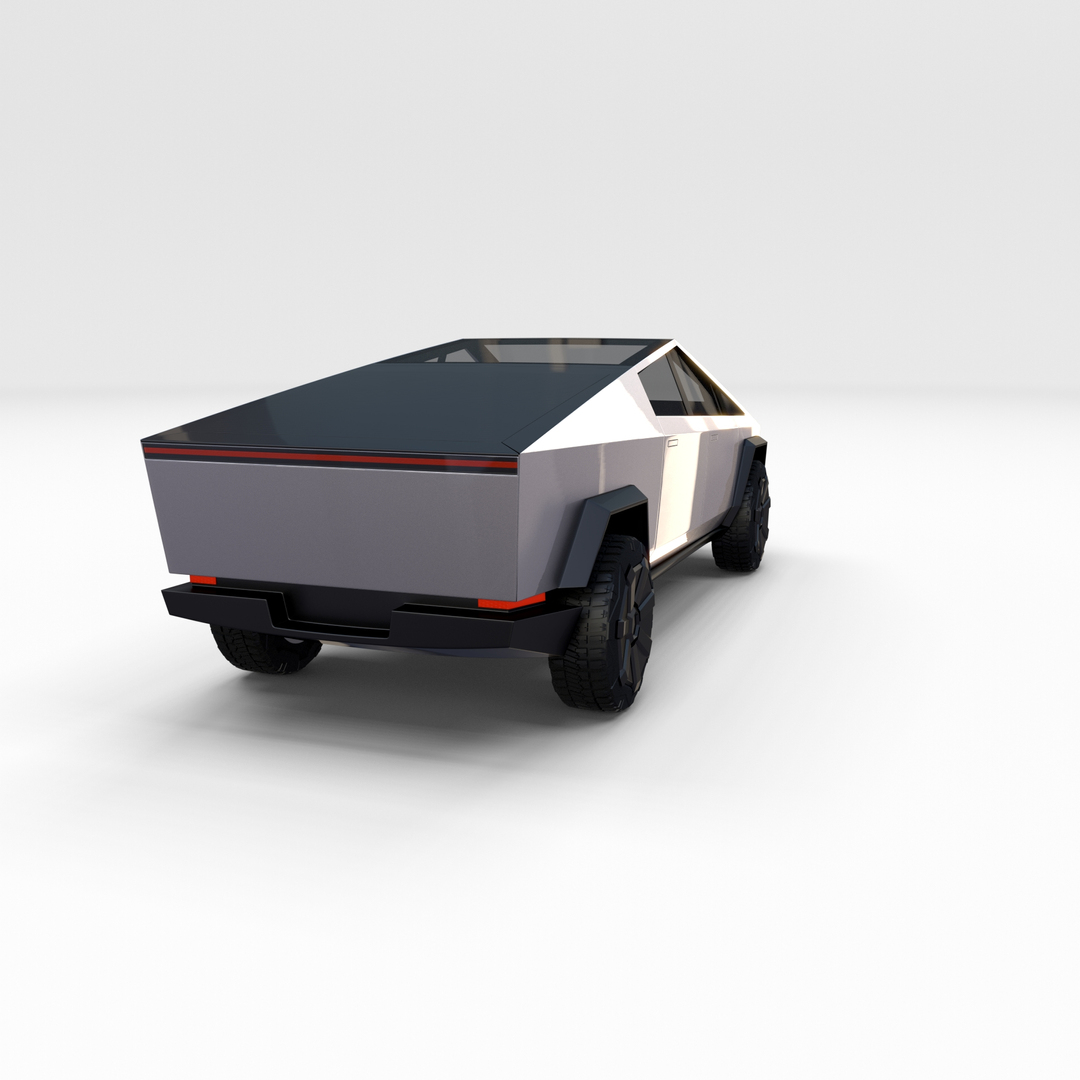 Tesla cybertruck chassis 3D model - TurboSquid 1505975