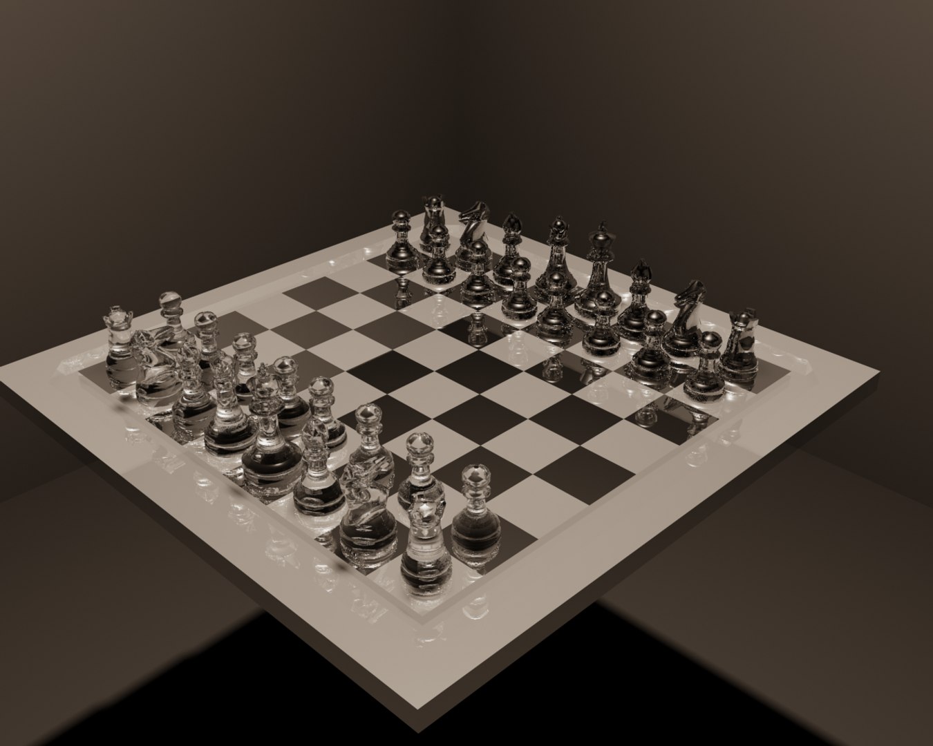 free chess 3d model