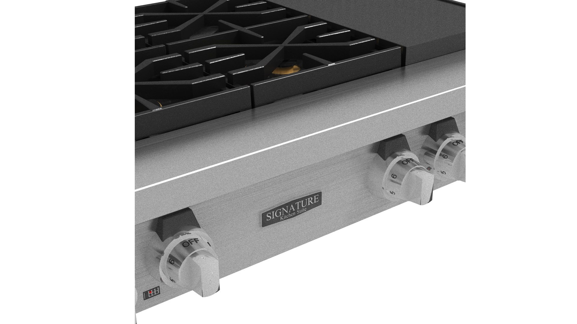 3D Signature 48-inch Dual-Fuel Pro Rangetop With Sous Vide And ...