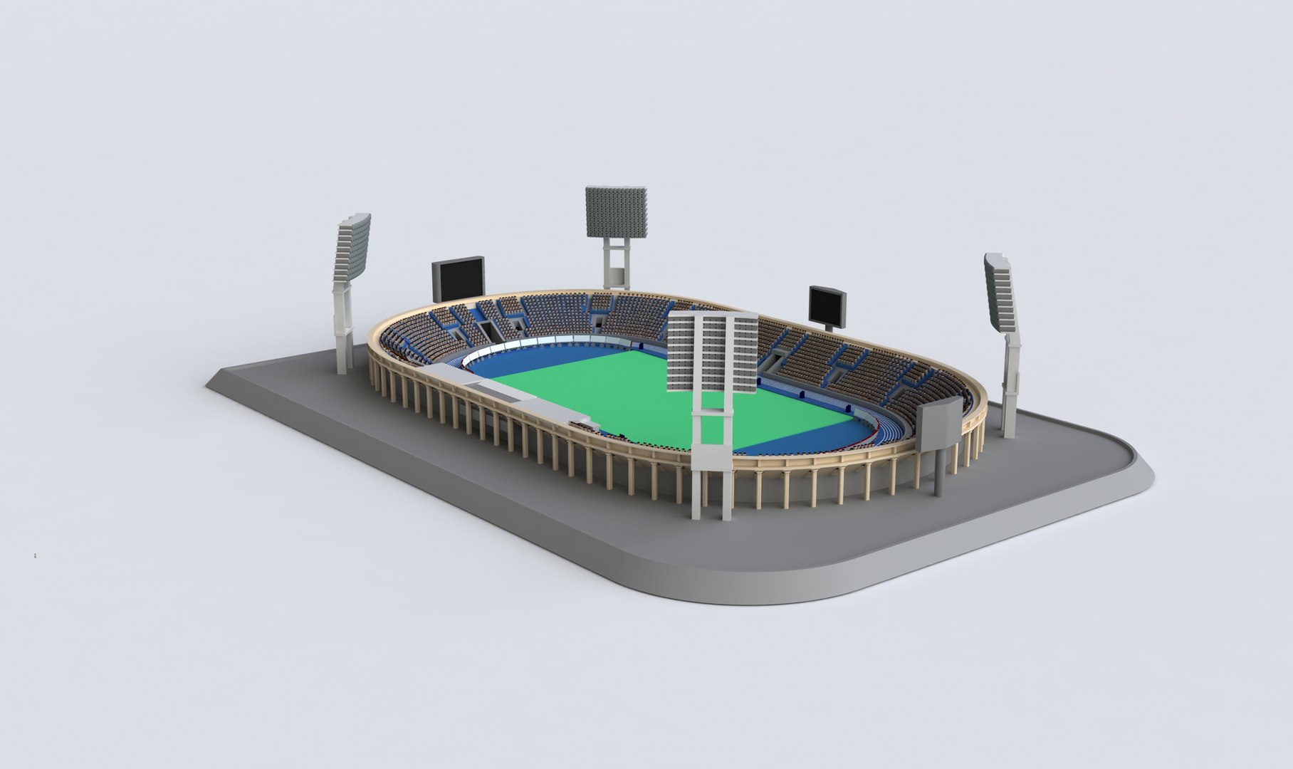 3D stadium mold print - TurboSquid 1351414