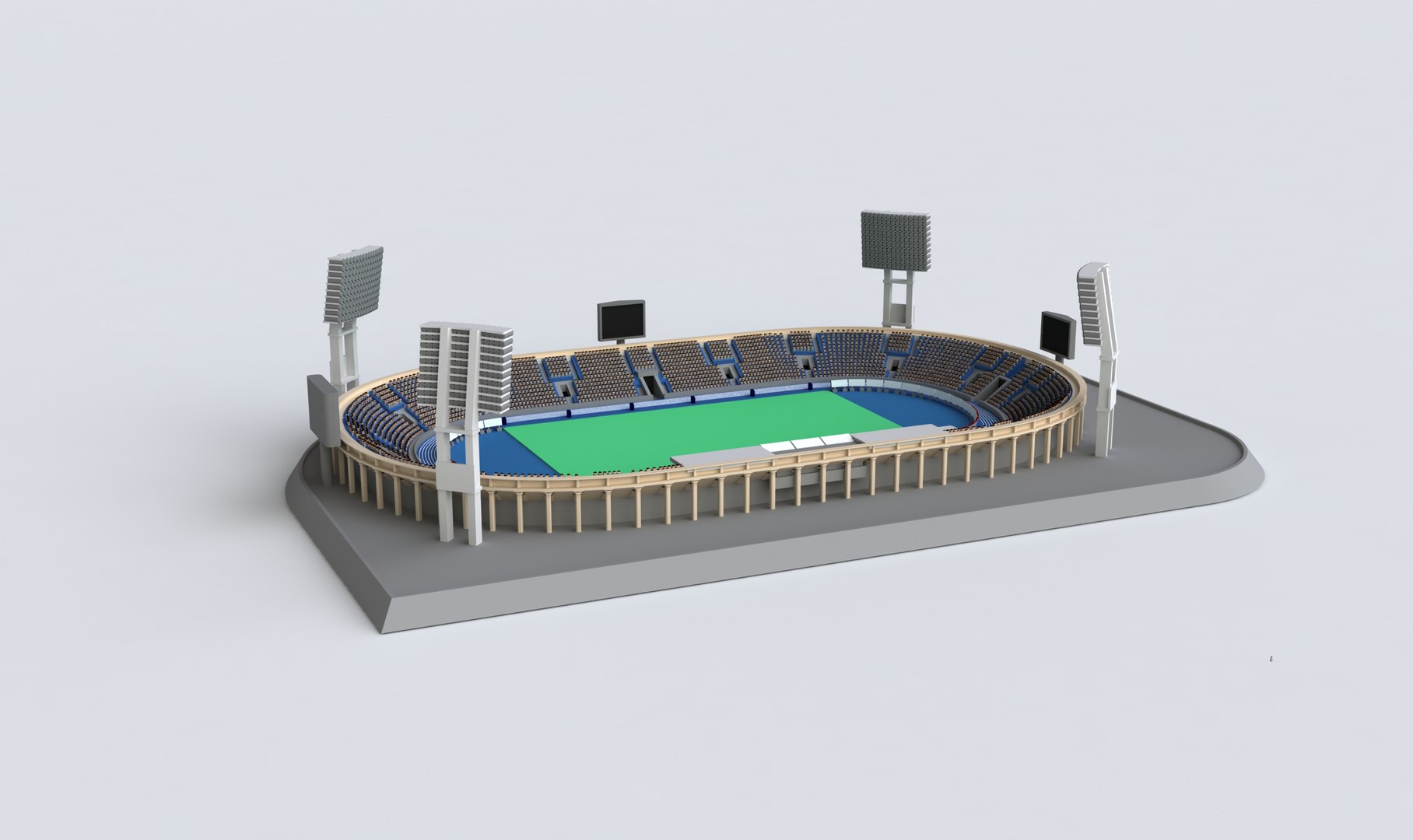 3D stadium mold print - TurboSquid 1351414