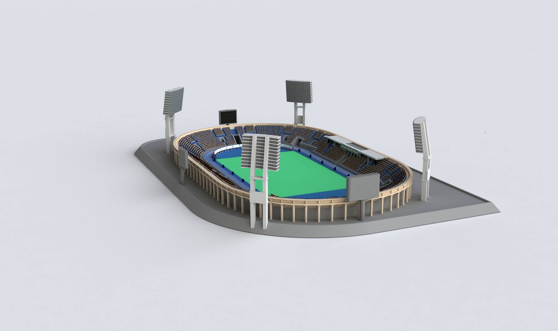 3D stadium mold print - TurboSquid 1351414