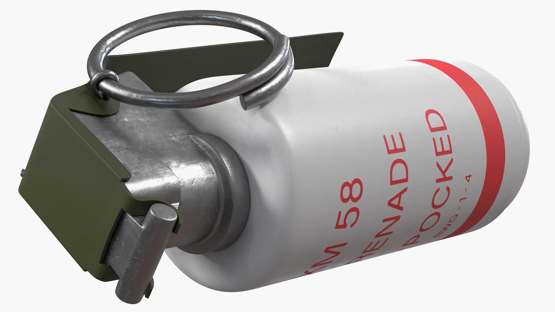 Xm58 riot control cs model - TurboSquid 1627973