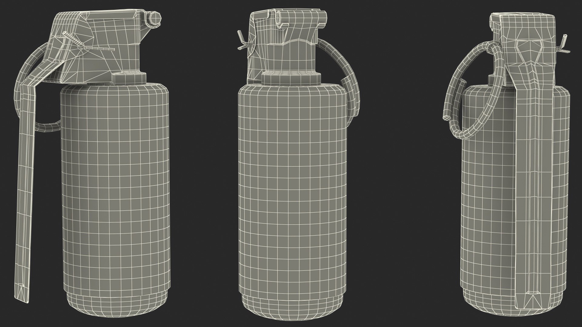 Xm58 riot control cs model - TurboSquid 1627973