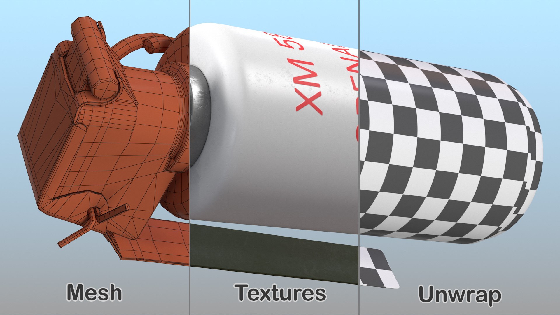 Xm58 riot control cs model - TurboSquid 1627973