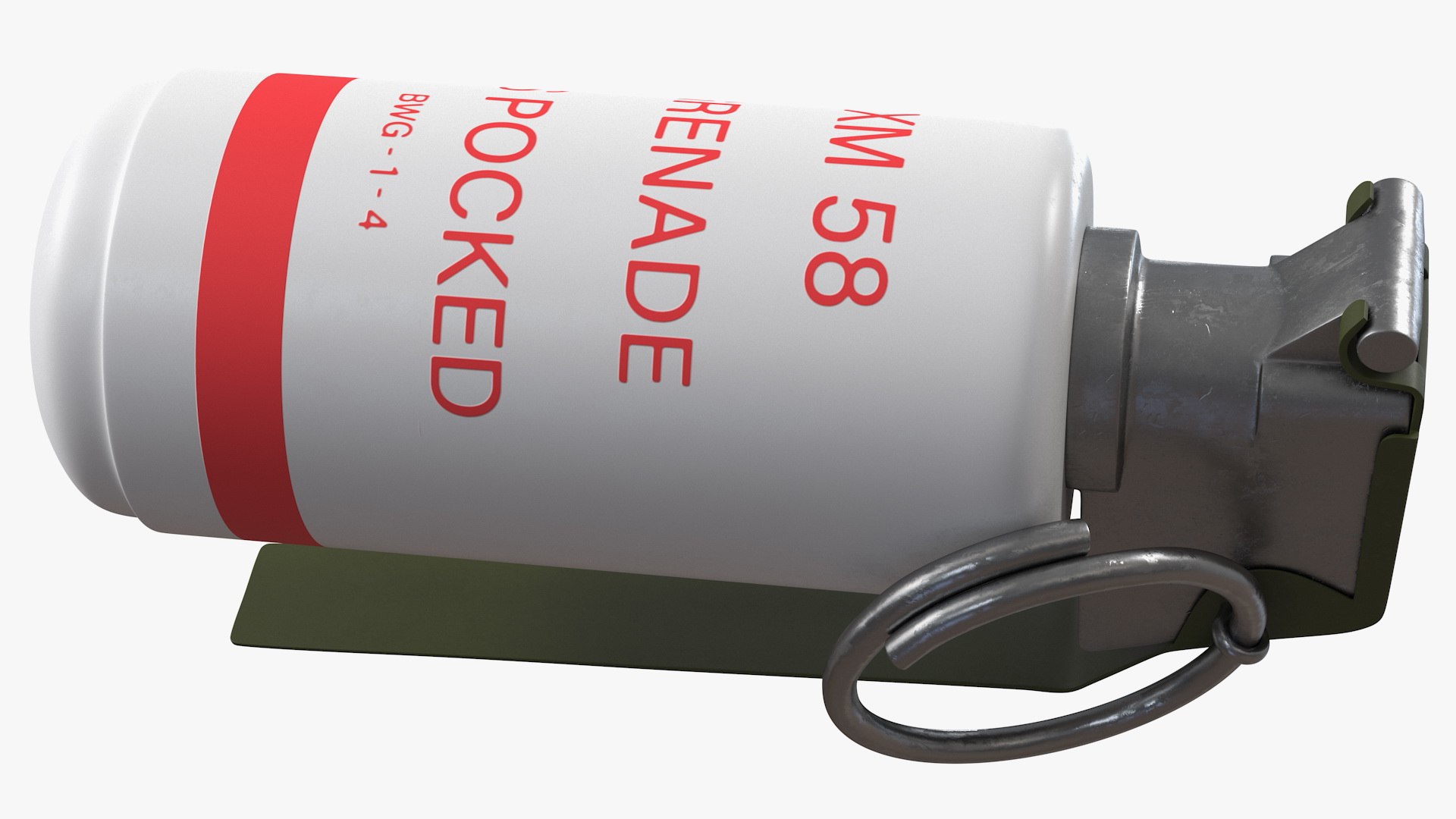 Xm58 riot control cs model - TurboSquid 1627973