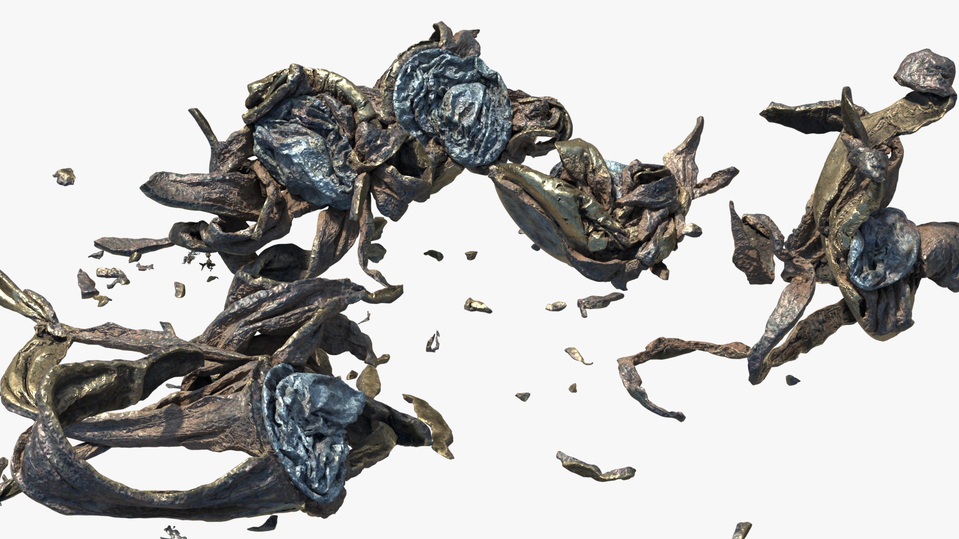 Pile Of Broken Bullets V4 3D Model - TurboSquid 2026837