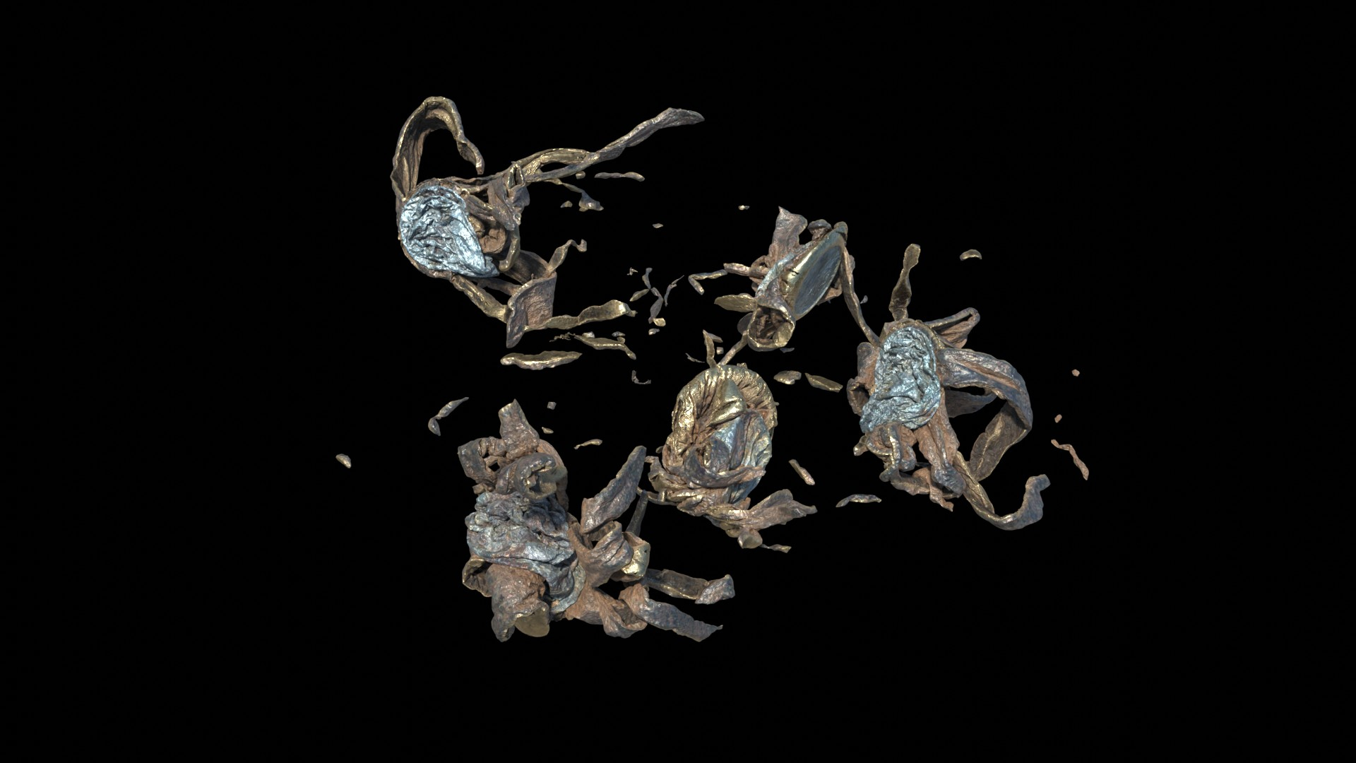 Pile Of Broken Bullets V4 3D Model - TurboSquid 2026837